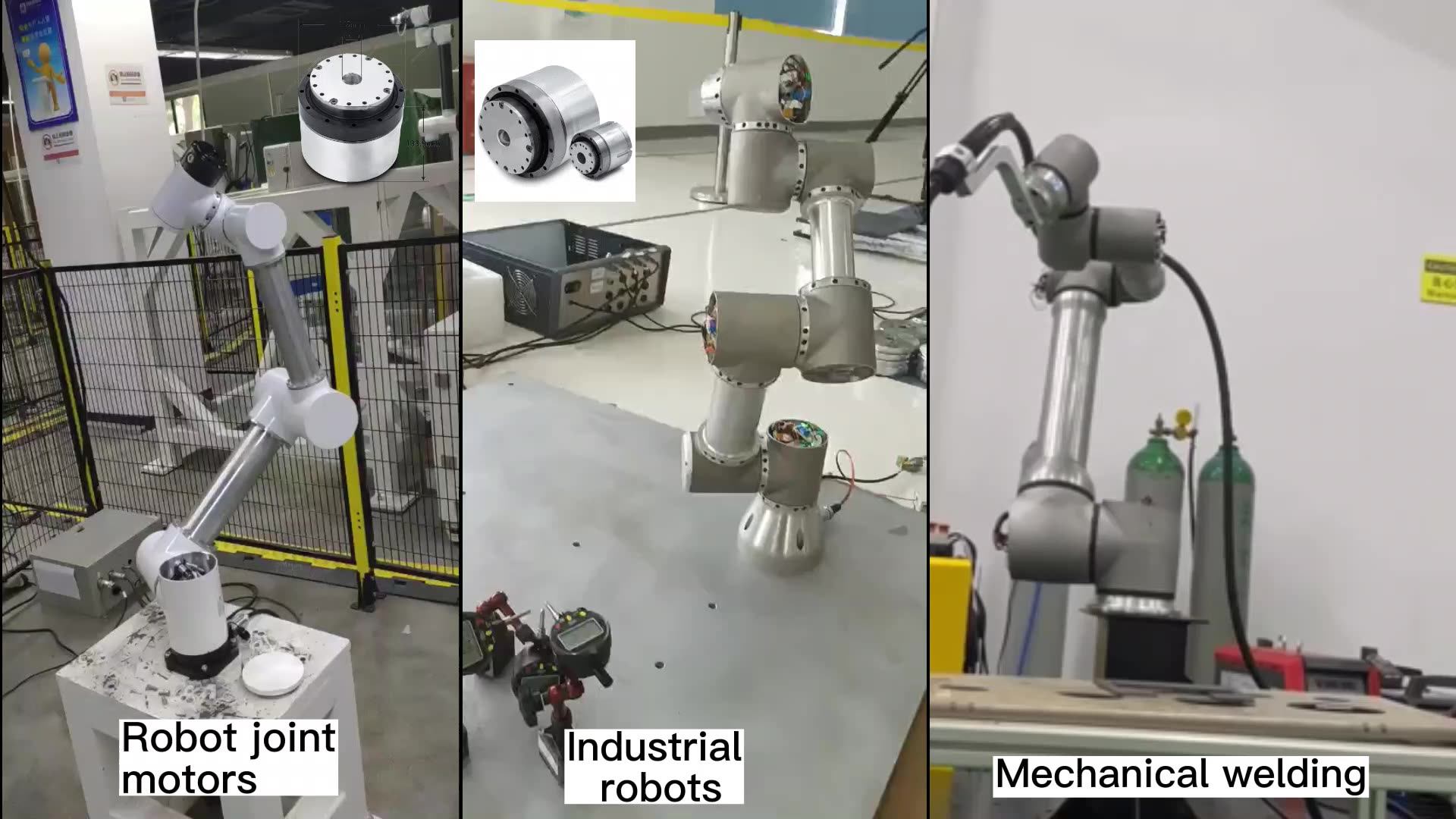 Hollow Brushless Torque Arm Industrial Bldc Motor With Harmonic Drive ...