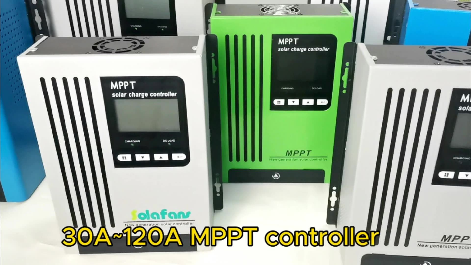 Dc To Dc Mppt Battery Regulator 30a 40a 50a 60a Mppt Power Charge ...