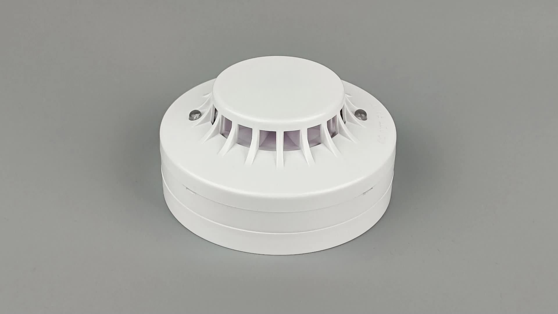 Conventional Wired Heat Detector Certificated 12v/24v Fire Alarm Heat ...