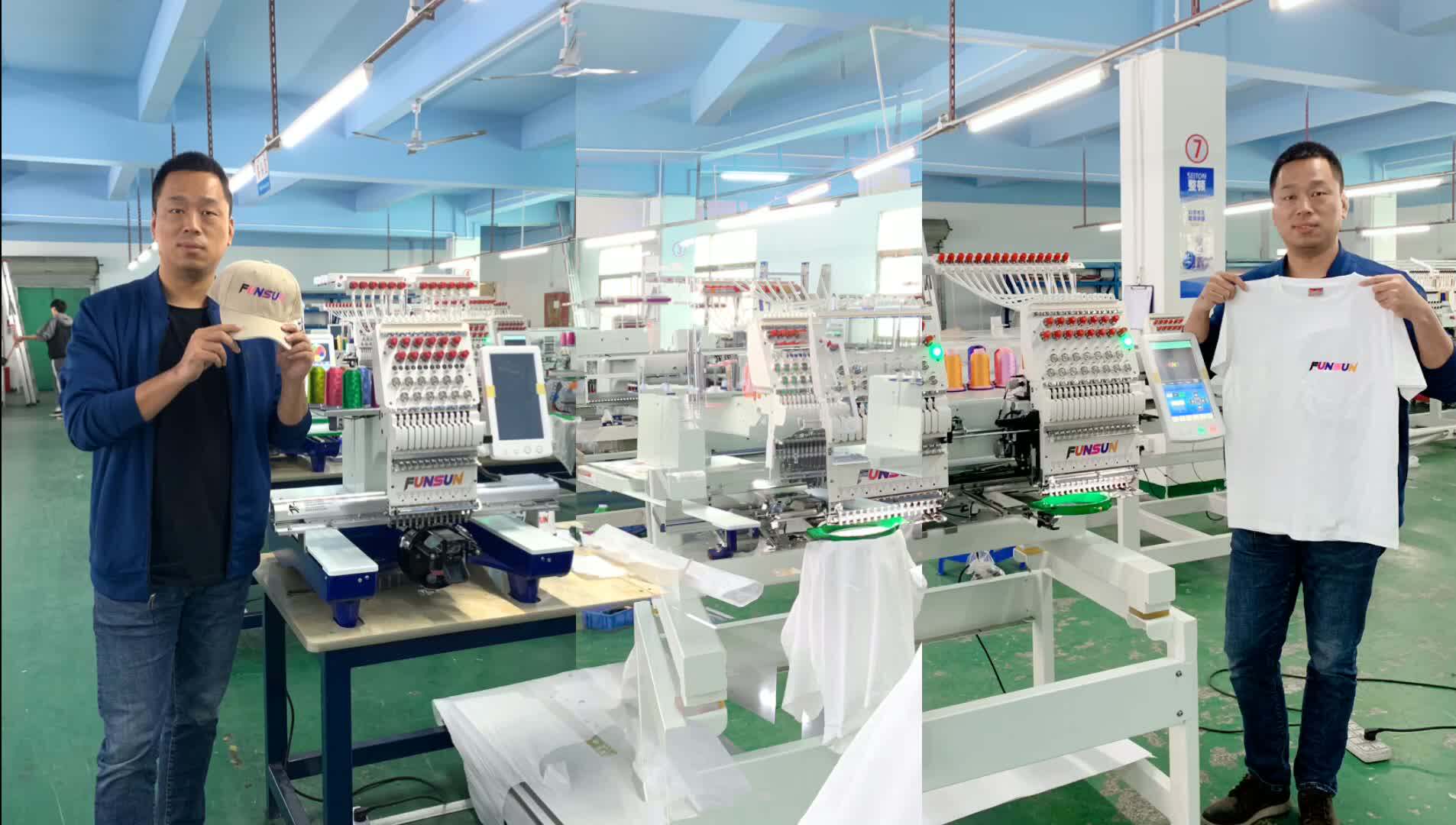 Two Head Computerized Same Feiya Embroidery Machine Price For Cap ...