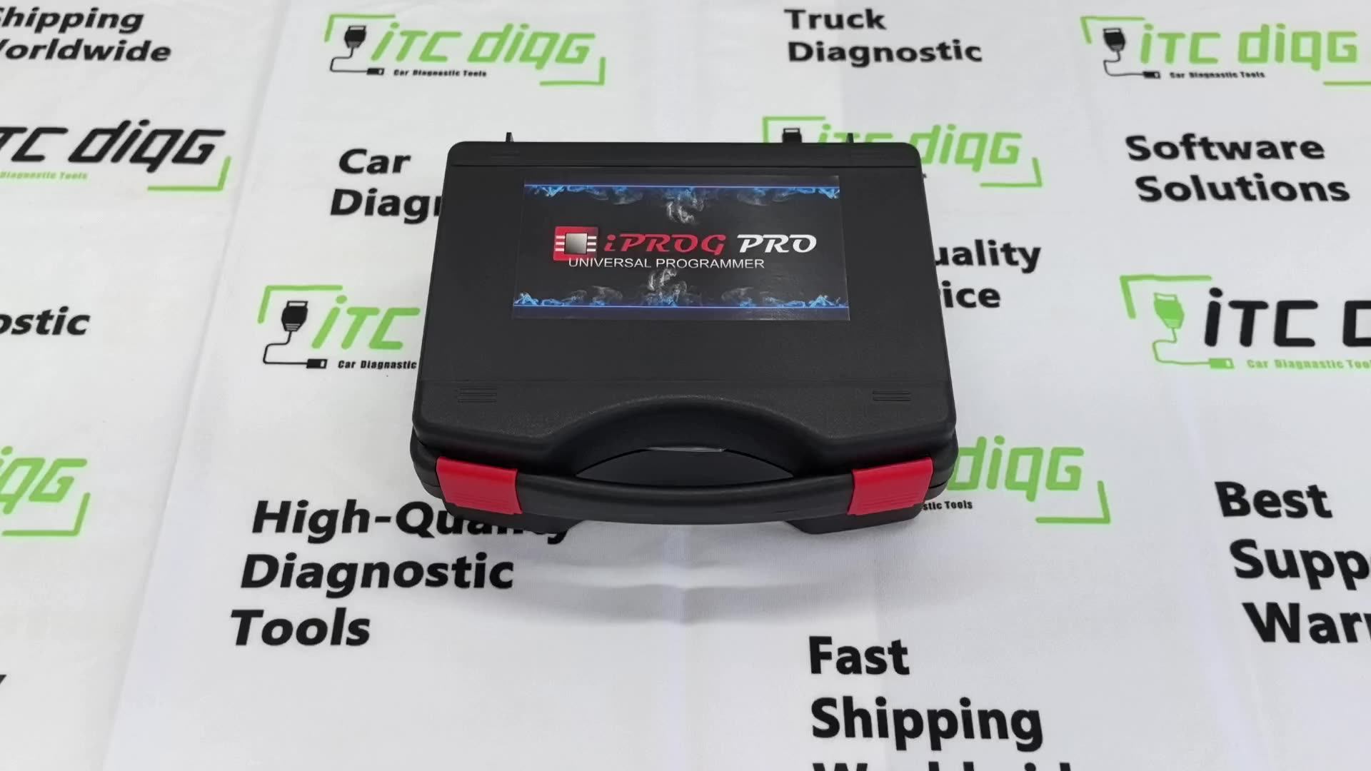 Iprog V87 Iprog Pro 7 Adapter Ecu Key Programmer Support Airbag Reset ...
