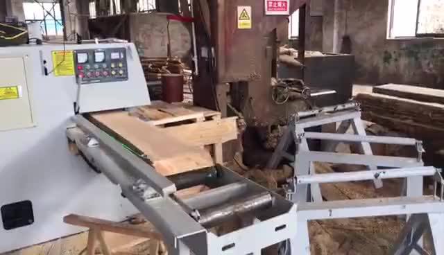 Wood Plank Cutting Machine Wood Sheet Making Machine Pallets Saw ...