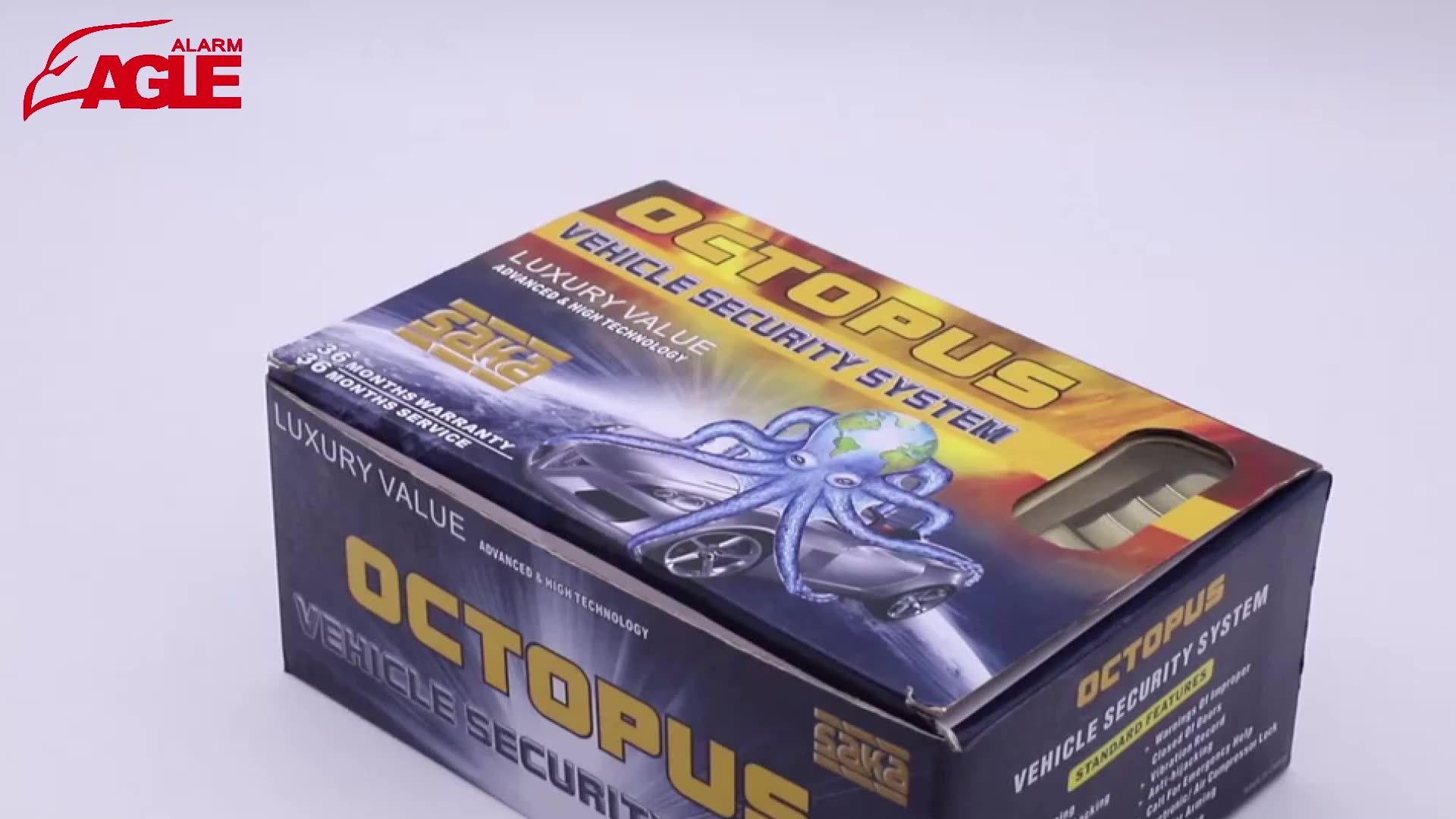 Shock Sensor Car Vehicle Alarm One Way Car Security System Hot Sales In ...