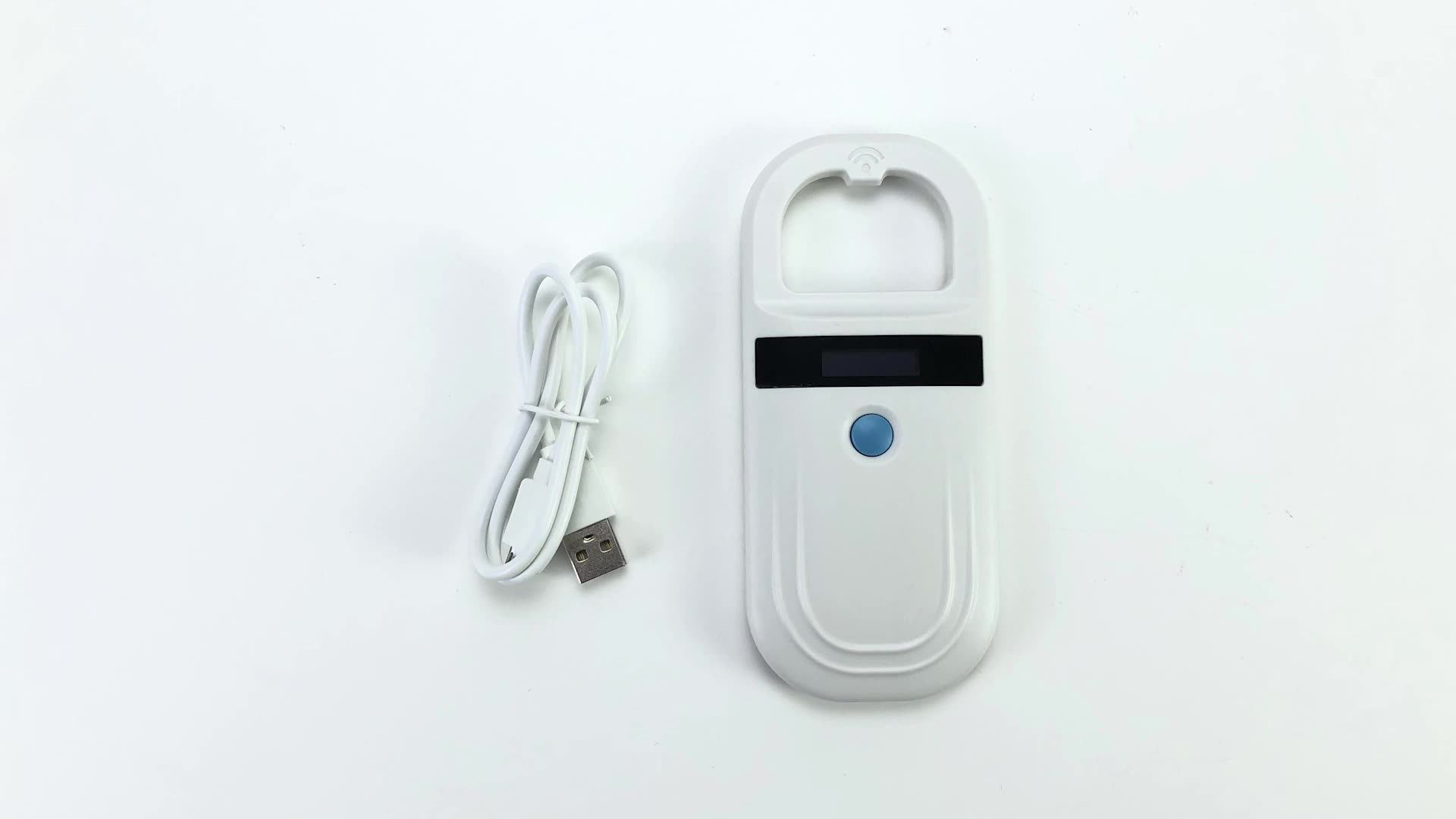 Hachanlun Usb Rfid Handheld Microchip Pet Scanner For Animals Iso11784 ...