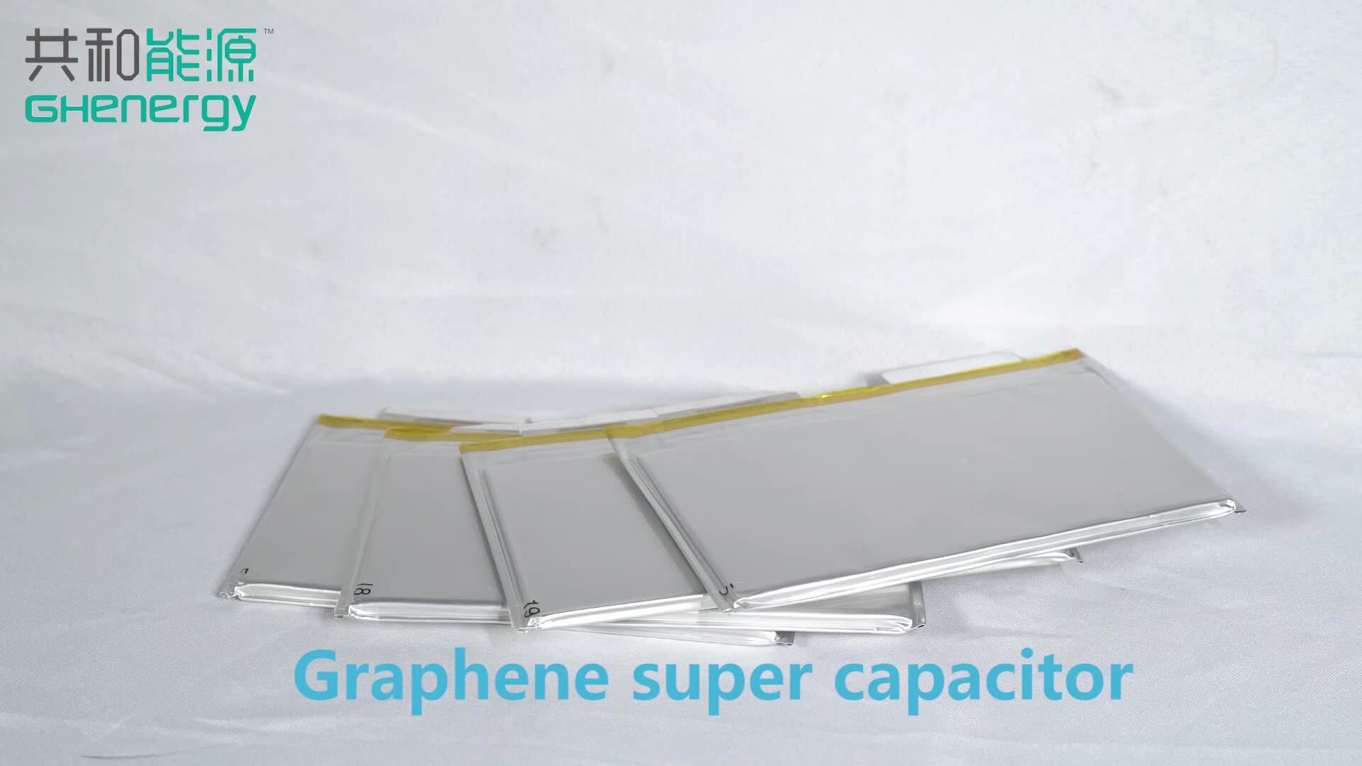 Graphene Super Capacitor Pouch Cells 4.2v 21000f Ultracapacitor Battery ...