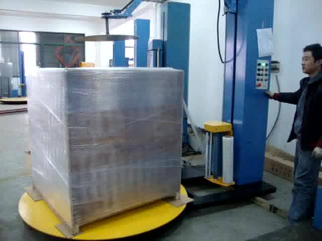 Bl2000 Electric Automatic Turntable With Pre-stretch Pe Stretch Film ...