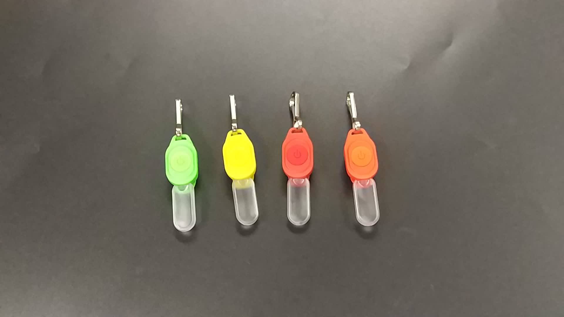 Custom Safety Warning Decoration Backpack Mini Led Zip Light - Buy Mini ...