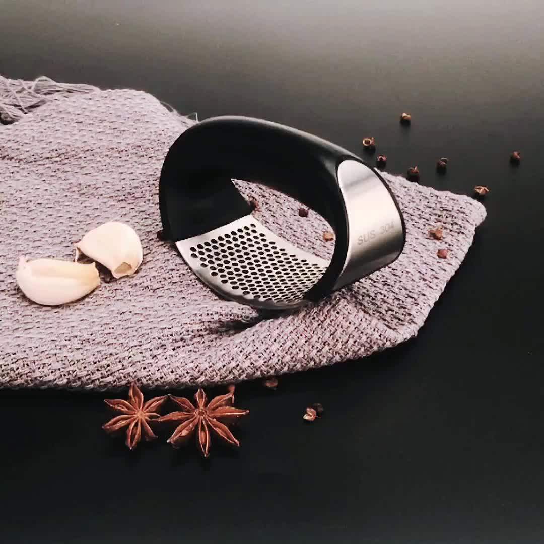 Stainless Steel Kitchen Tool Garlic Chopper Garlic Chopper Garlic Press ...