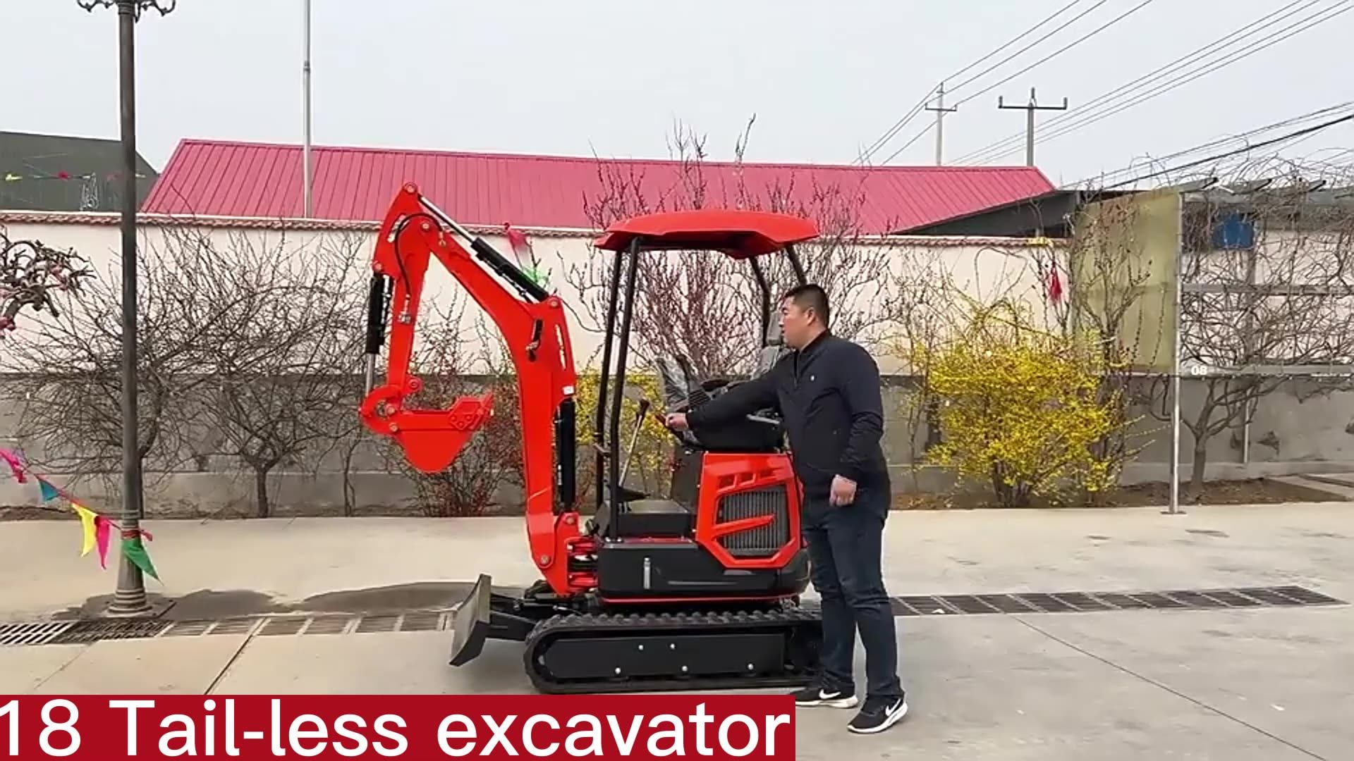 Ce Epa Approved Crawler Small Excavators Micro Backhoe Digger Hydraulic ...