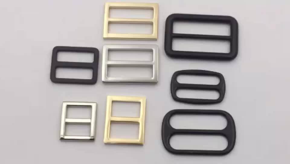 Hebillas Deslizantes Triglide Ajustables De Metal Negro De 38mm Para ...