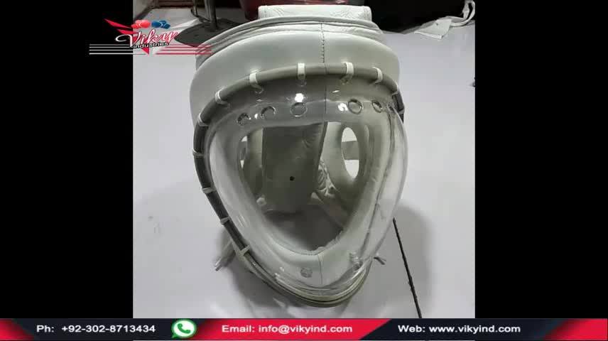 Martial Arts Training Kudo Helmet Kudo Head Guard Genuine Leather Kudo ...