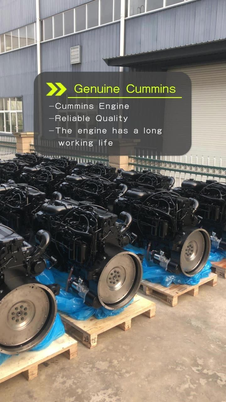 Echte Cummins 250hp 260hp Cm554 Isc 8.3 Motor 8.3l Isc8.3 Motor ...