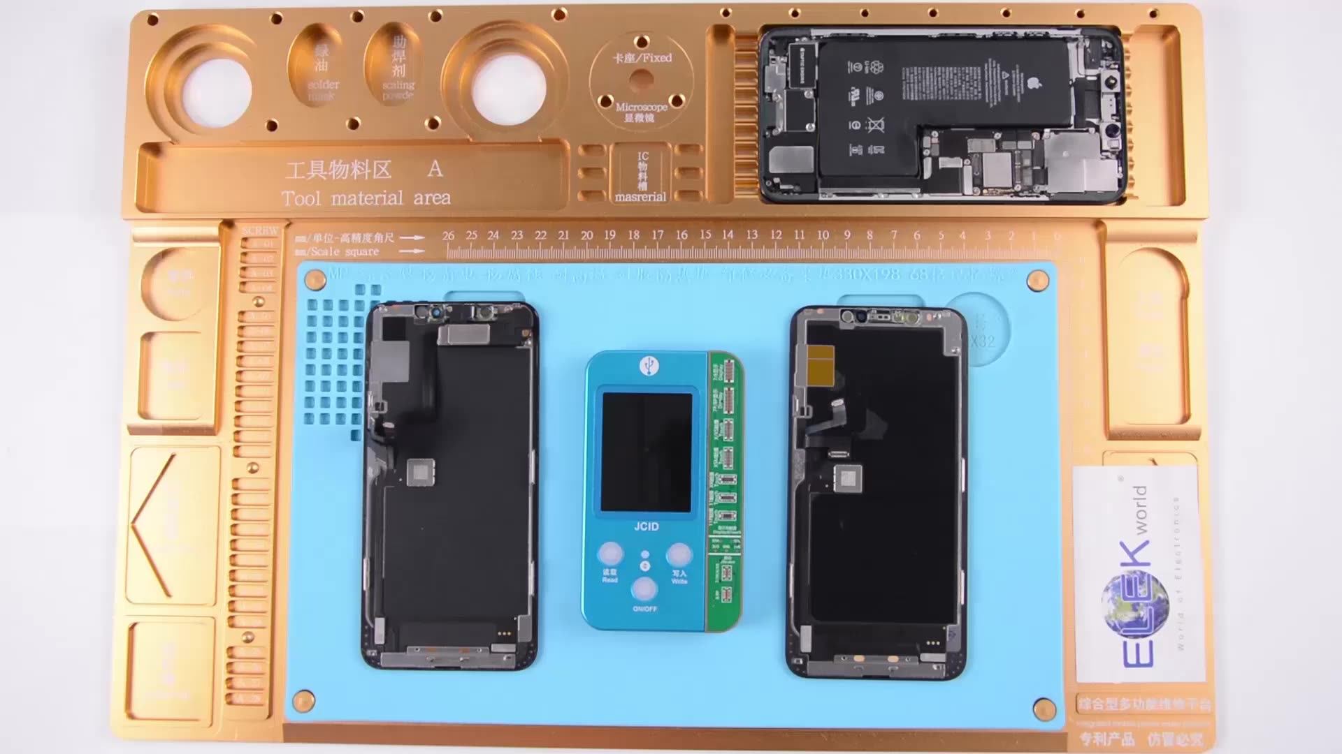 Jc V1se Upgrade True Tone Face Id Fingerprint Battery Vibrator ...