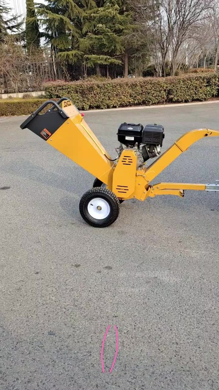 Towable Garden Tool Tree Branch Log Atv Wood Chipper Shredder With ...