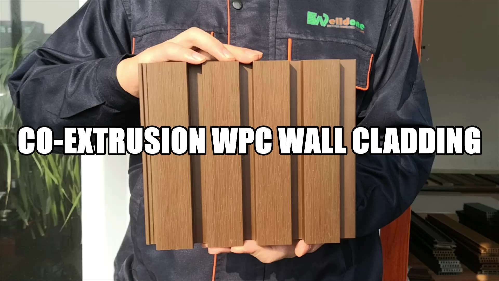 Dinding Eksterior Hdf Tampilan Kayu Ubin Pelapis Hdf Kayu Sintetis ...