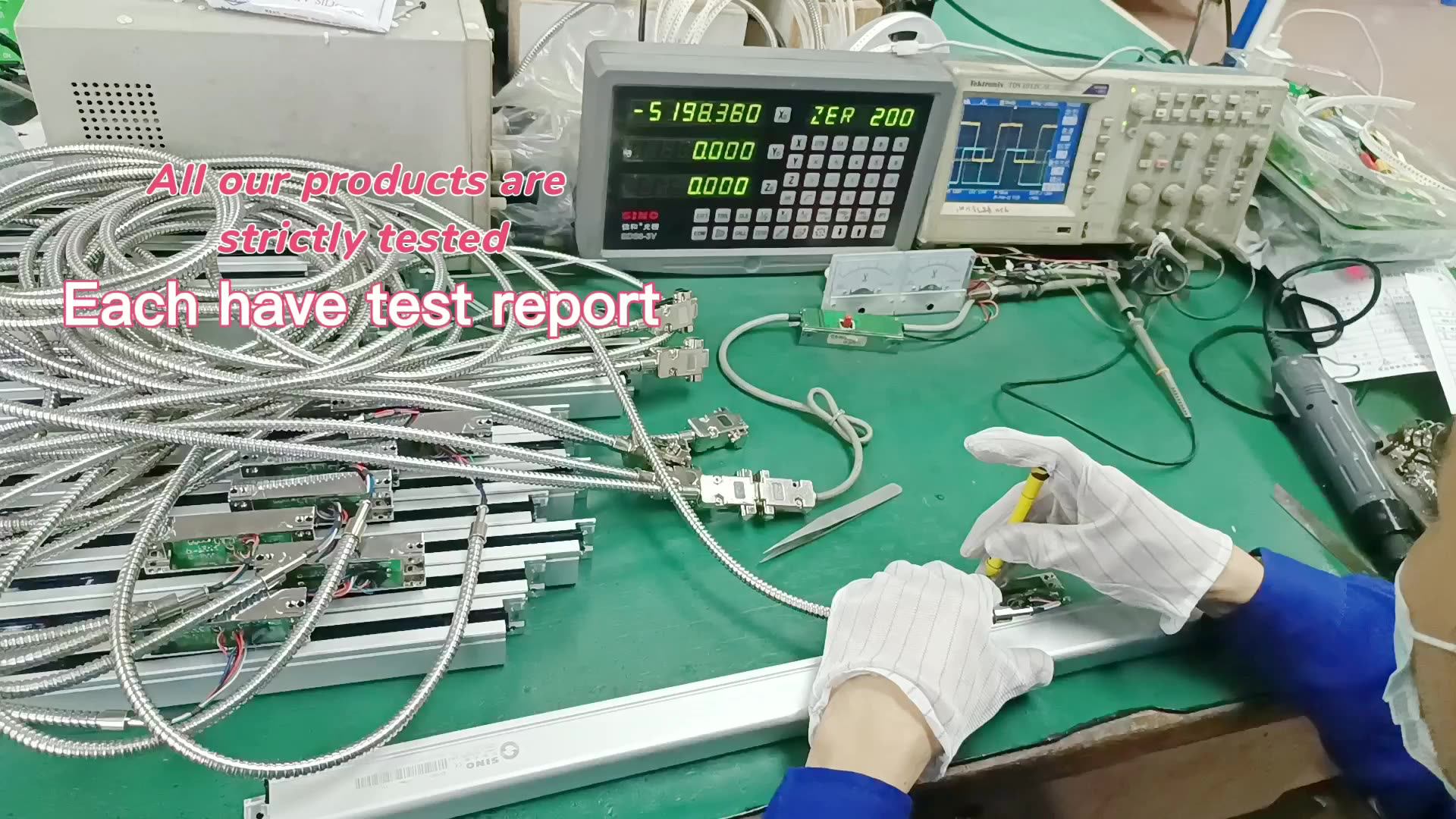 Sino Dro 2 Axis Kit Metal Lcd Milling Grinding Machine Dro Sds6-2v With ...