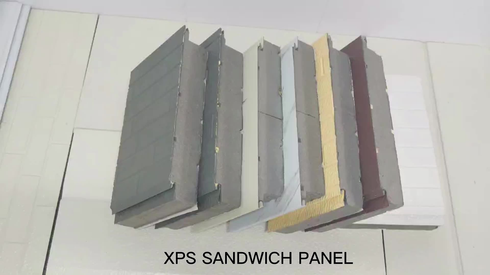 Hot Sell Gmp Certified Xps Sandwich Panel Waterproof Metal Carved Board ...