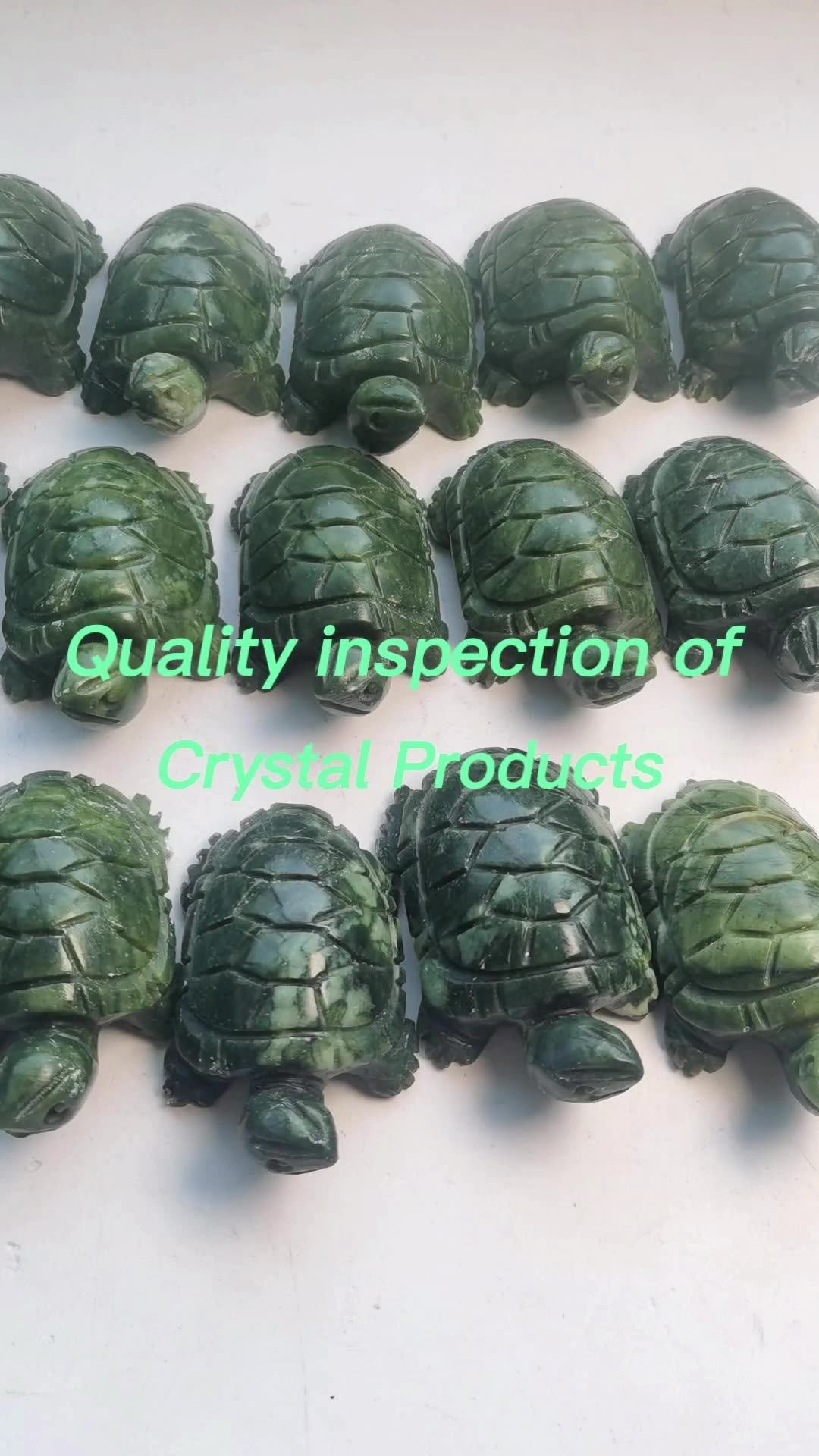 Xiuyu Turtle Hand Carved Serpentine Jade Gemstone Tortoise Crystals ...