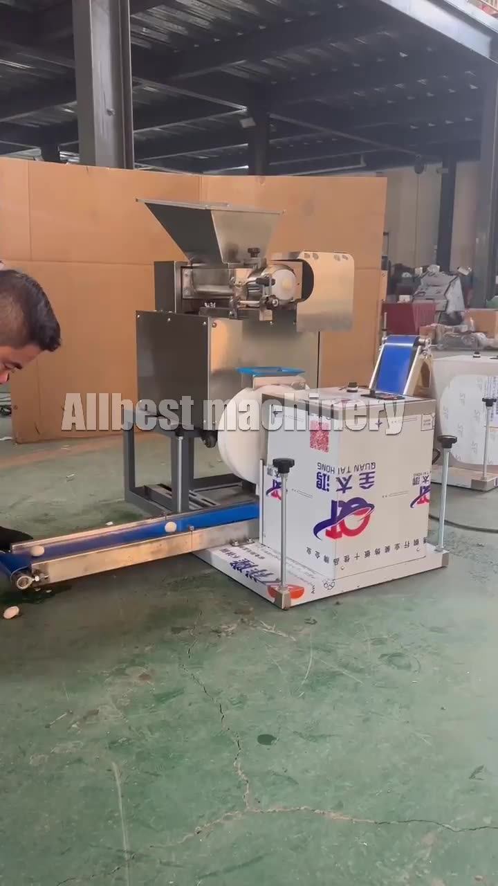 Automatic Continuous Electric Cutter Rounder Ball Machine And Cutting ...