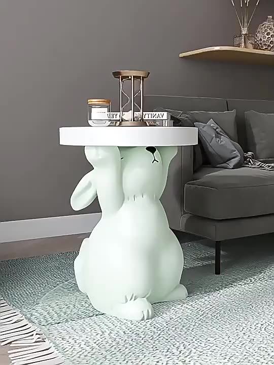 Large Floor Rabbit Diy Home Decor Rabbit Home Decoration Tray Astronaut ...