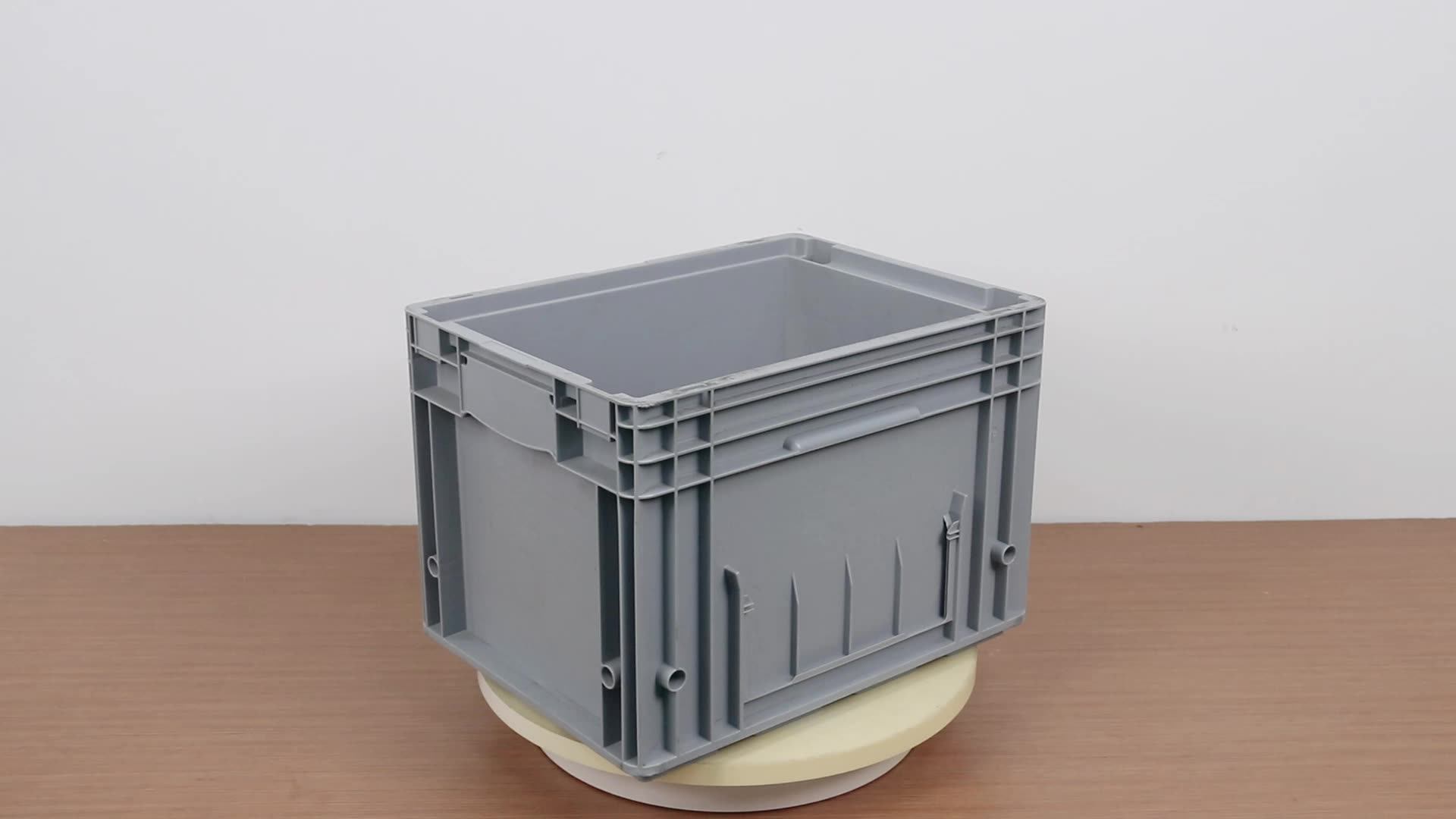 Qs New Design High Quality Vda Certified Blue Color Stackable Plastic ...