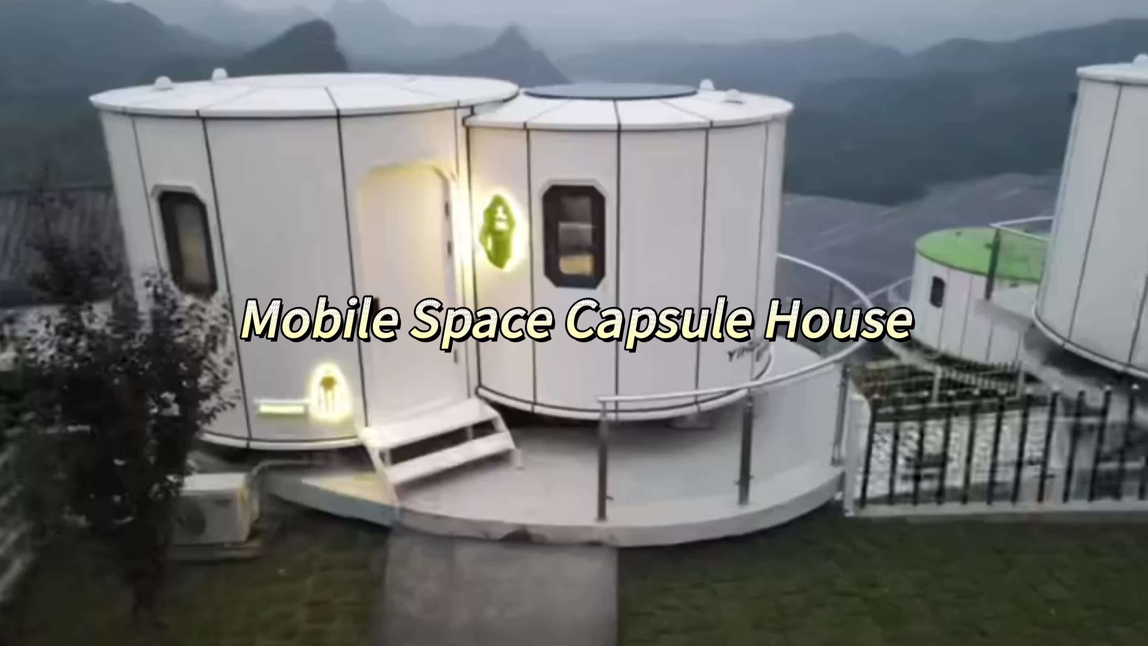 Luxury 20ft 40ft Container Steel Structure Hotel Prefab House Space ...