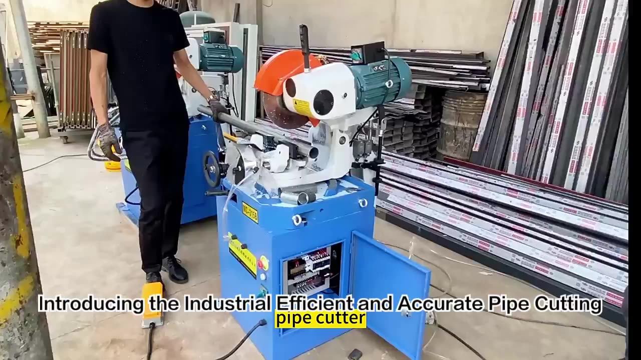 Latest Automatic Manual Hydraulic Pipe Cutting Machine Rotary External ...