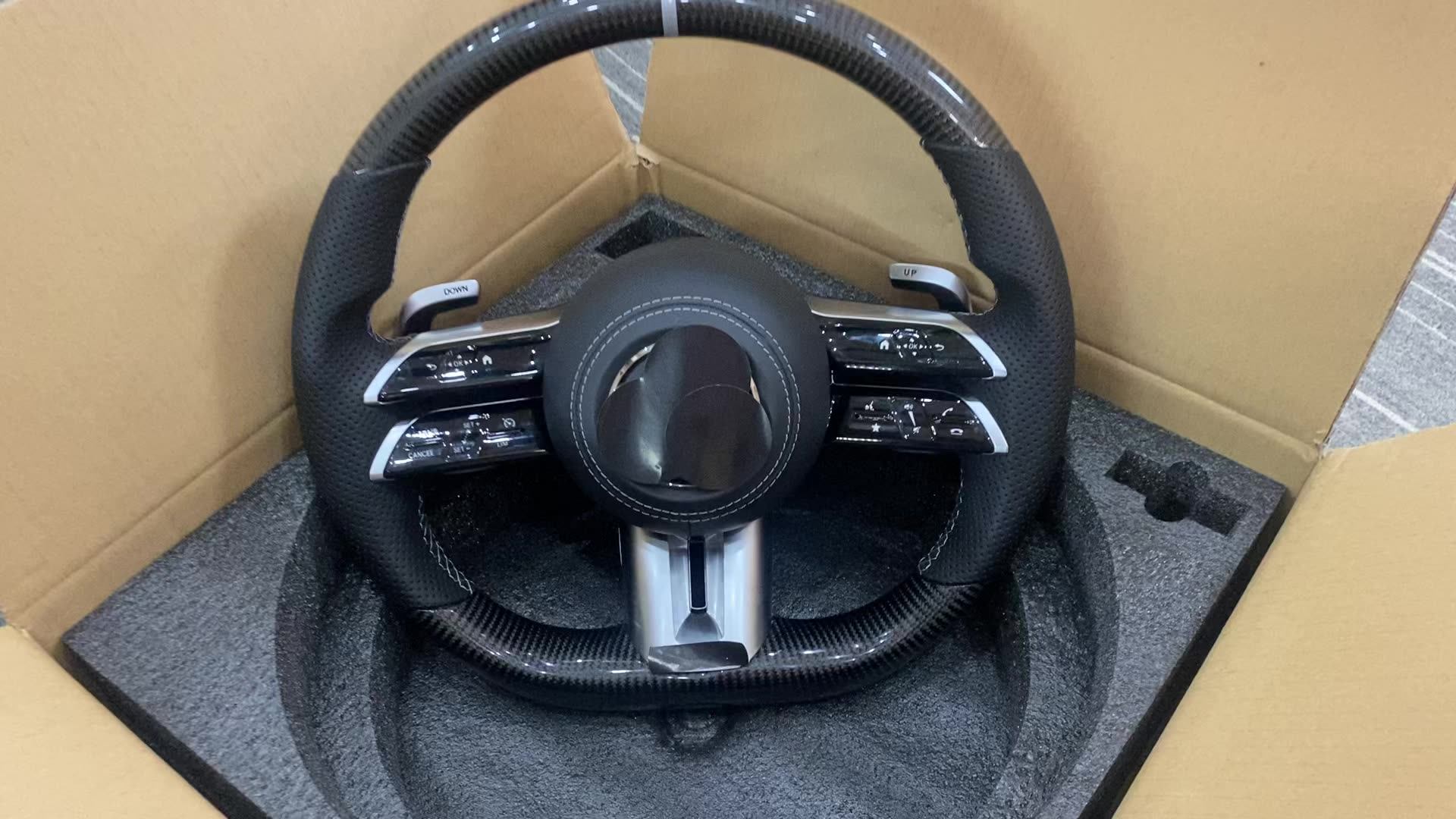 Sjc Auto Car Steering Wheel Fit For Mercedes Benz W211 W213 W205 W212 ...