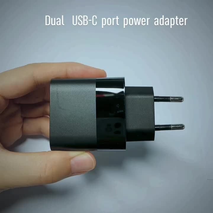 Mini Gan Charger Dual Ports 30w A+c Fast Charging Portable Charger Qc3 ...