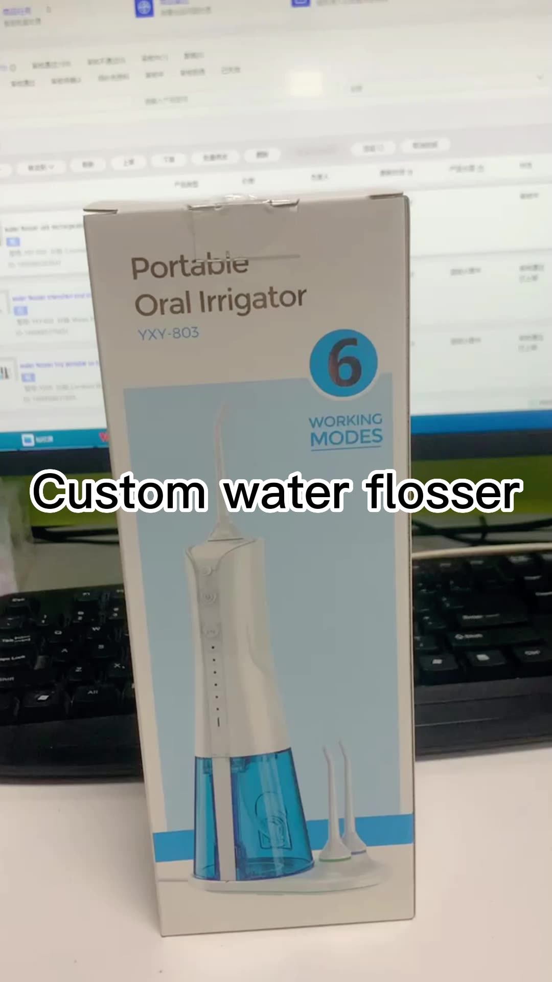 Dental Water Jet Factory 2024 Upgraded Portable Cordless Electric Water ...