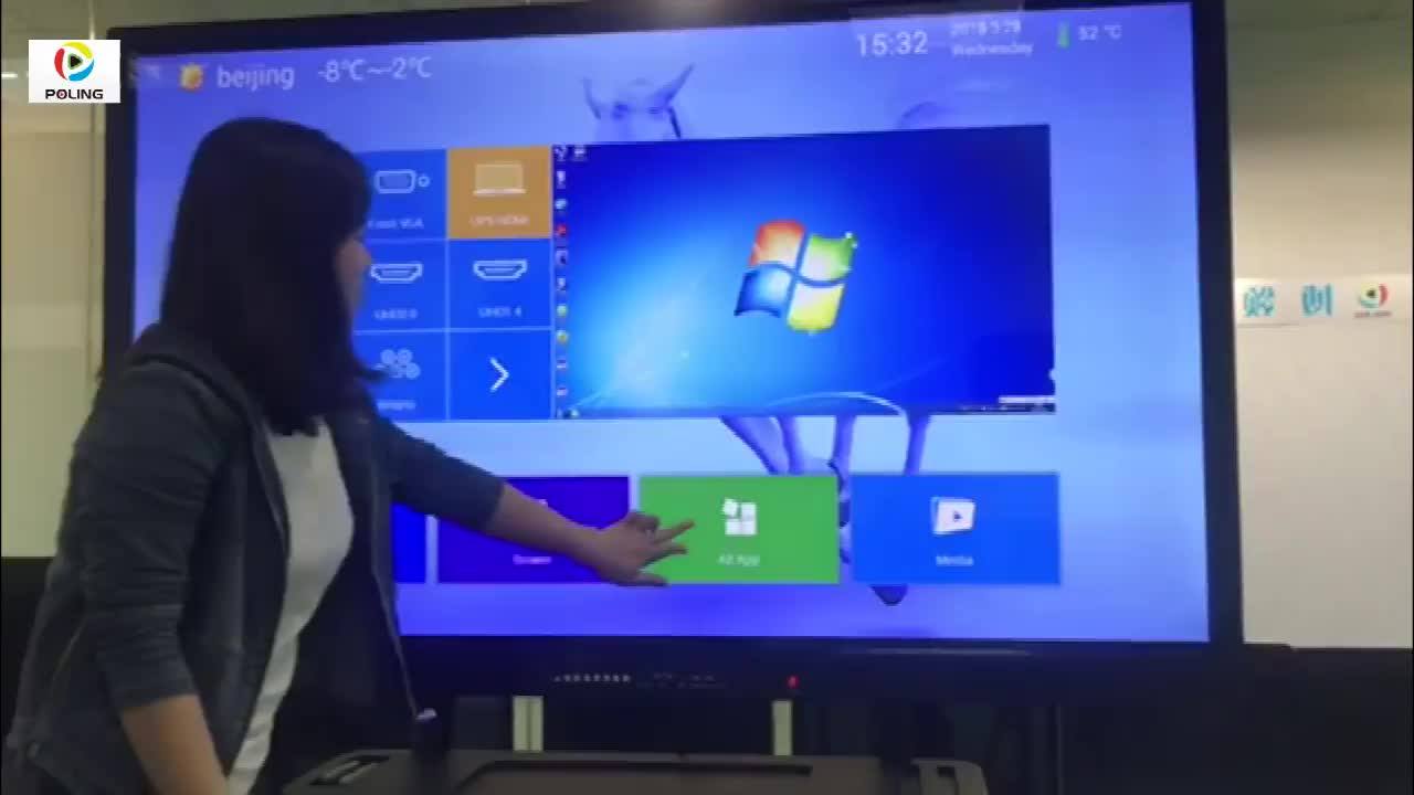 3d Lcd Touch Screen Monitor Tv Interactive Panel - Buy Smart ...