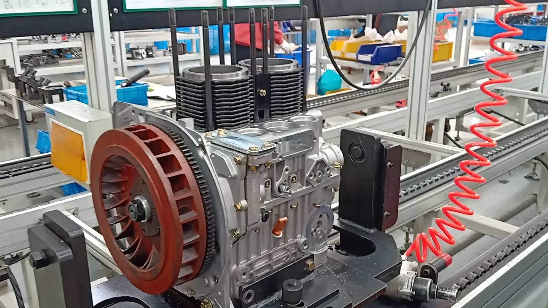 Two Cylinder Air Cooled 20 Hp Diesel Engine