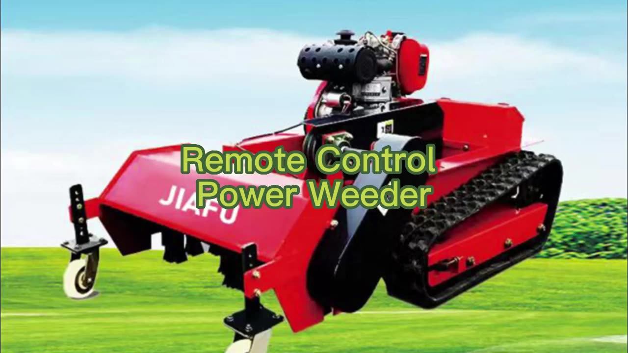 Fully Automatic Remote Control Intelligent Crawler Orchard Grass Smart ...