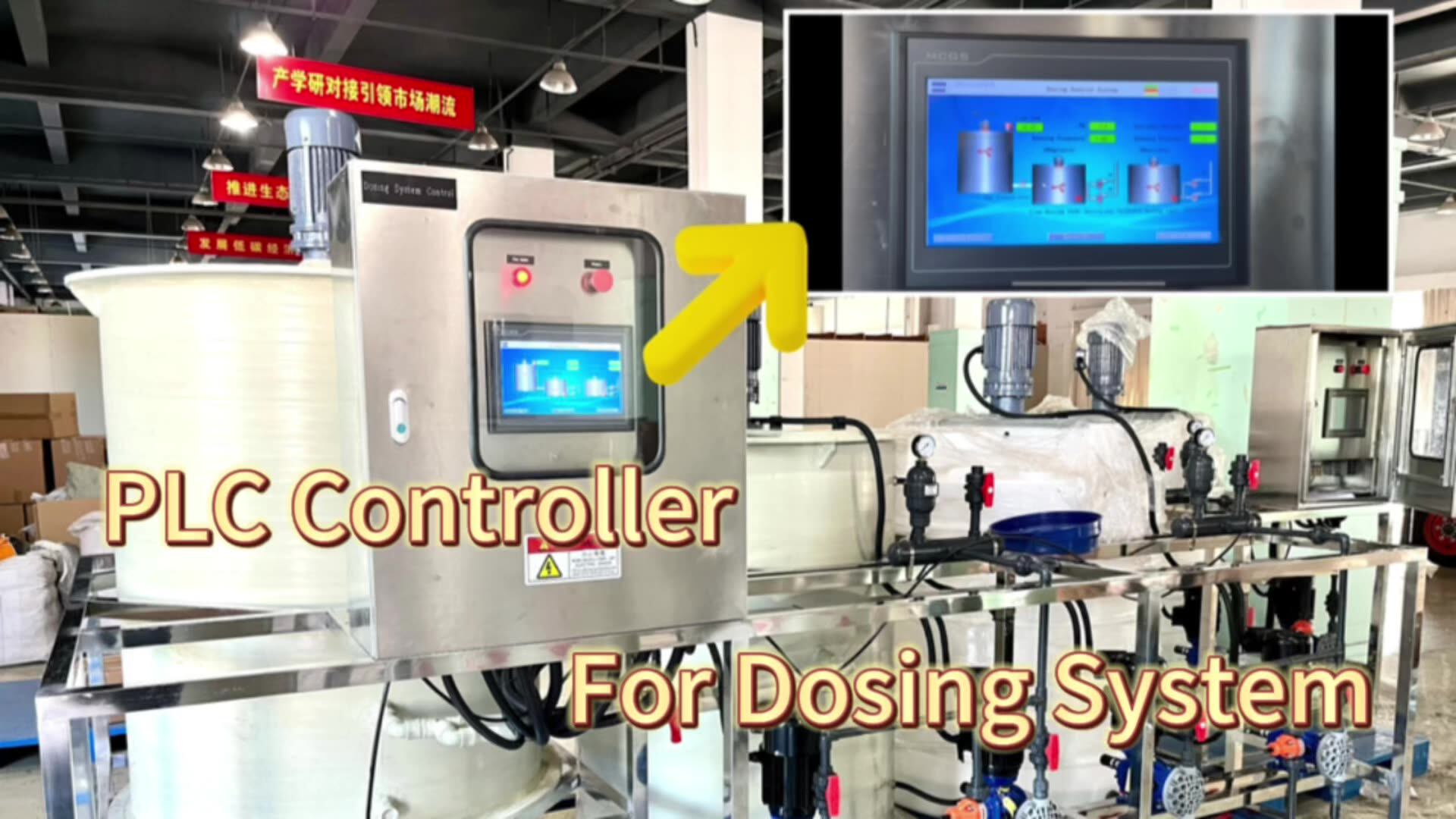 Automatic Chemical Dosing System With Mixing And Dosing Pump 100l ...