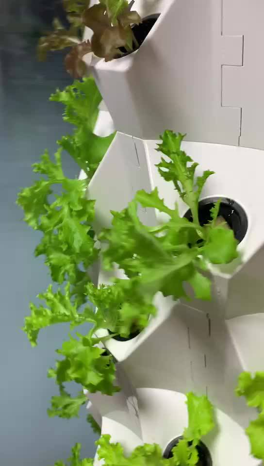New Agricultural Greenhouse Rotary Aeroponic Tower Garden Vertical ...