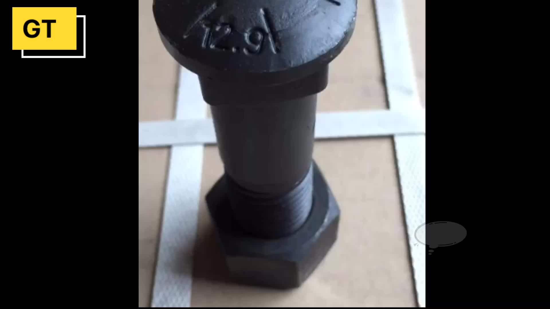 D375/d475/7h3597 Excavator Parts Track Bolt And Nut For Bulldozer - Buy ...