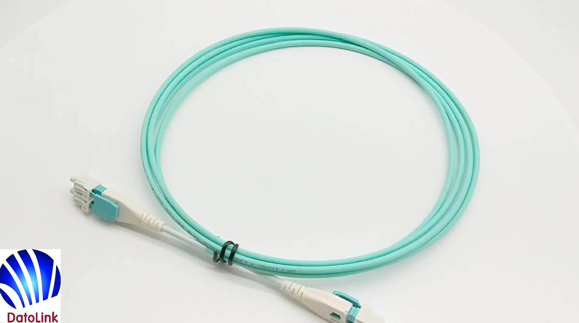 High Quality Lc Uniboot Patch Cord Optic Fiber Cable Om3 Lc/upc-lc/upc Duplex 2.0mm Suncall Lc ...