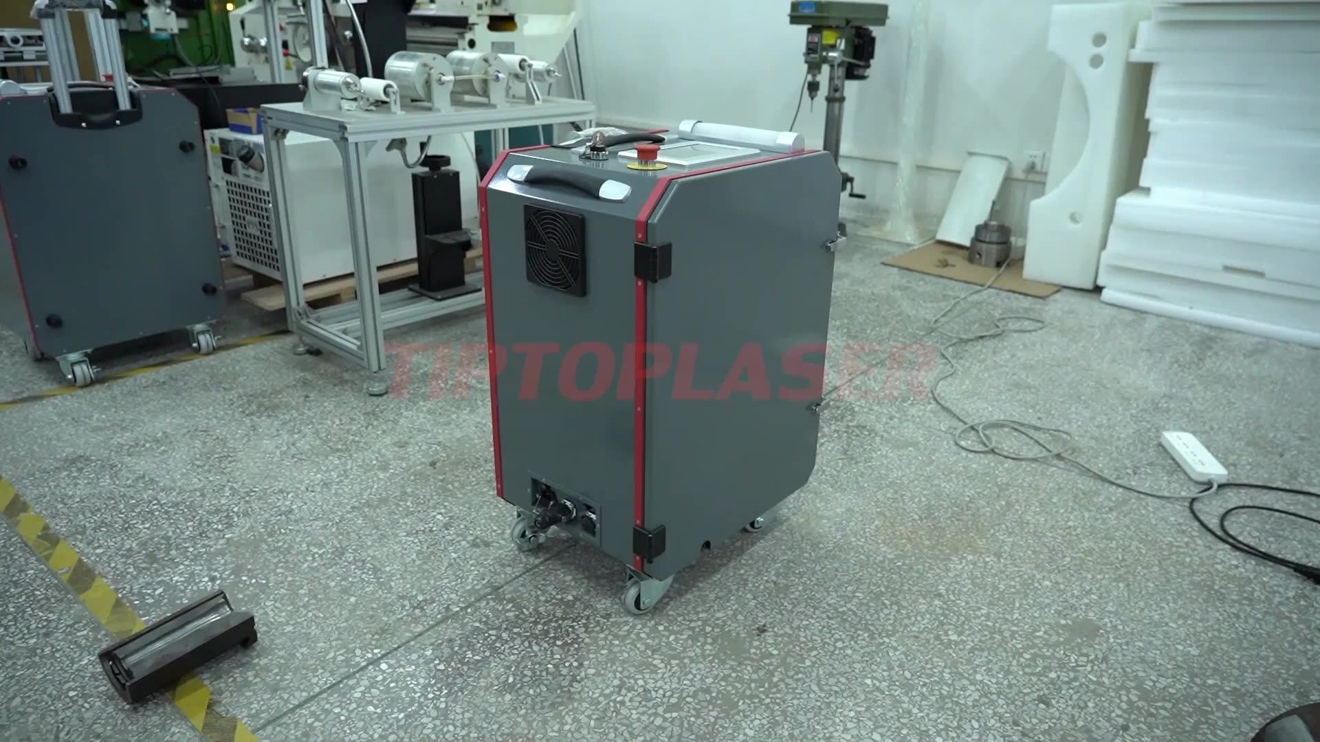 Industrial Laser Cleaning Workbenchpulsed Laser Cleaning Machine Metal ...