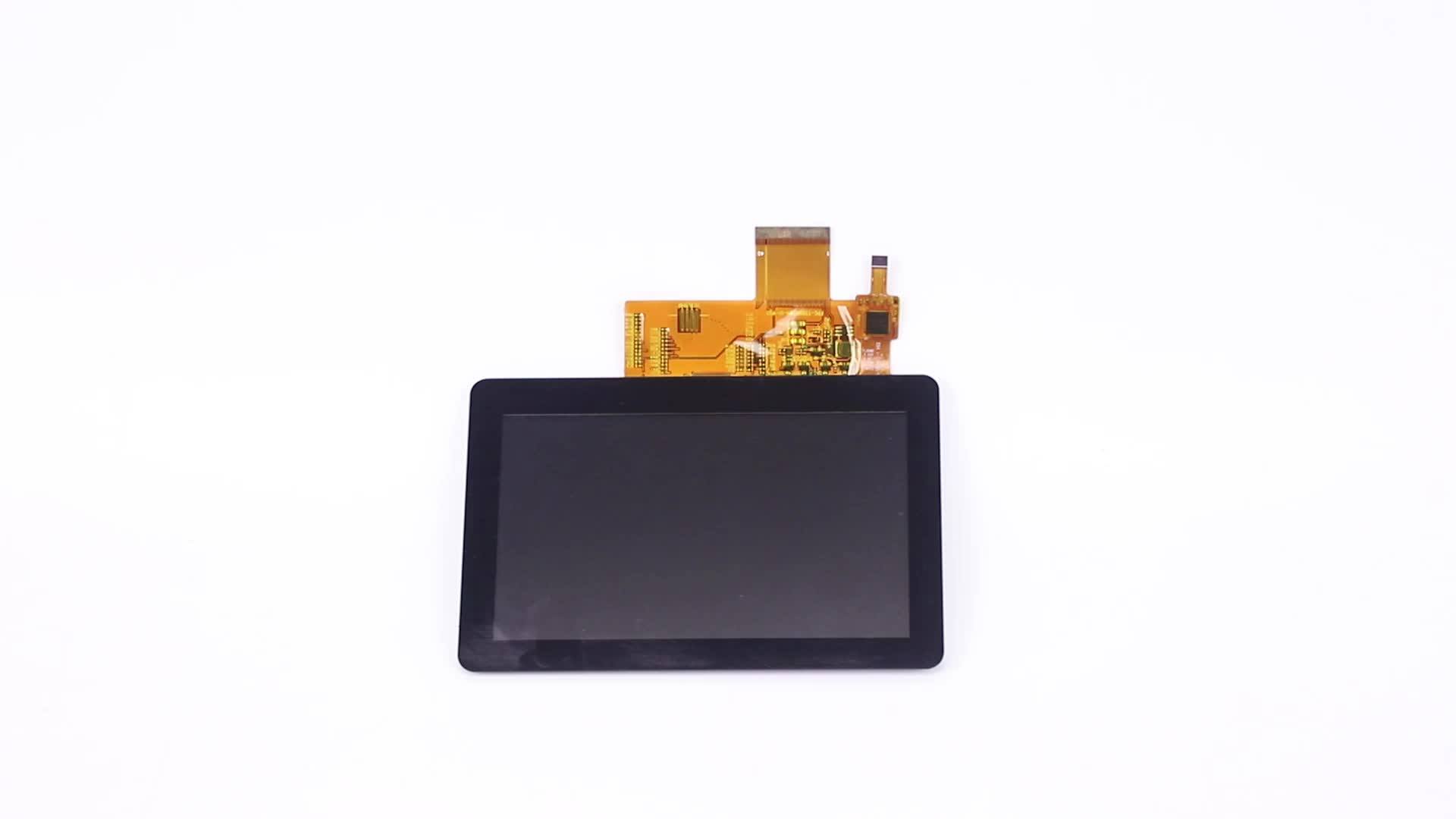 5 Inch Industrial Lcd Touchscreen Raspberry Pi 800x480 Rgb Tft Touch ...