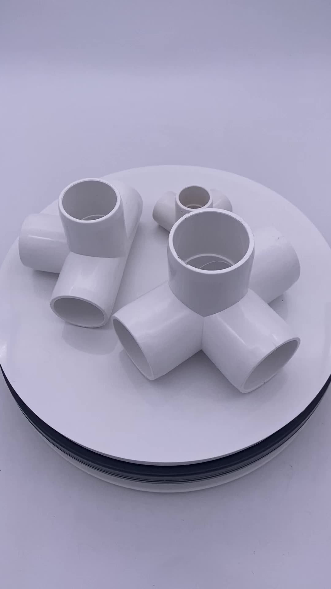 Codo De Pvc De 4 Vías,Estándar Estadounidense,Astm D,2466 Pulgadas ...