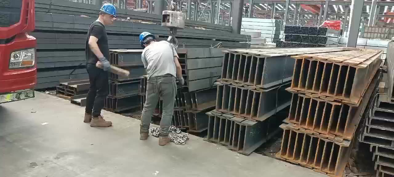 High Strength Structural Steel Iron H Beam 100x100 125x125 Sizes Q235 H ...