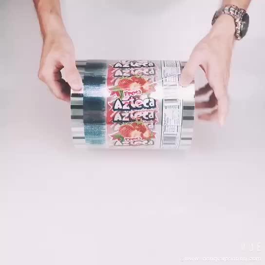 Custom Printed Laminated Flow Wrap Film - Buy Laminated Flow Wrap Film ...