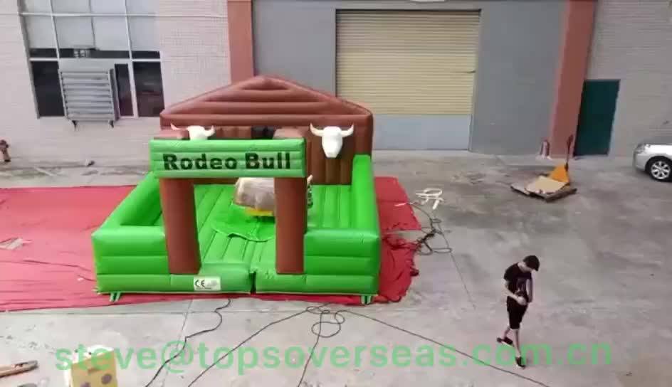 Toro De Rodeo Mecánico Paseos Precio,Toro Mecánico Inflable En Venta ...