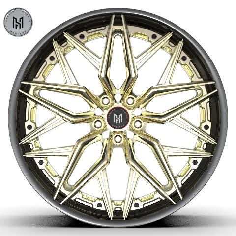 Hadison Hd2p1030 2piece Forged Wheels 18 19 20 21 22 23 24 7-12j 5holes ...