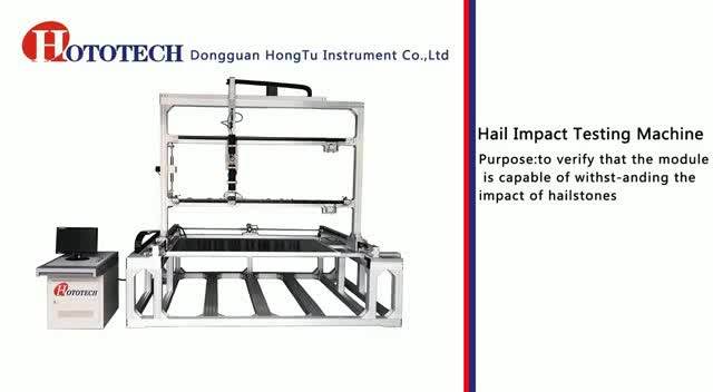 Iec 61215-2:2016 Standard Hail Ram Tester/solar Panel Testing Machine ...