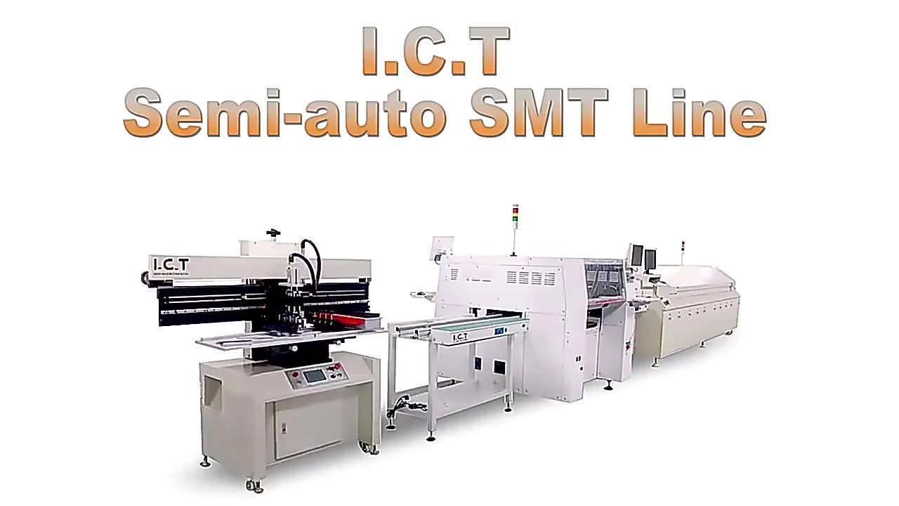 Low Cost Semi Auto Stencil Printer Smt Pcb Semi Automatic Solder ...