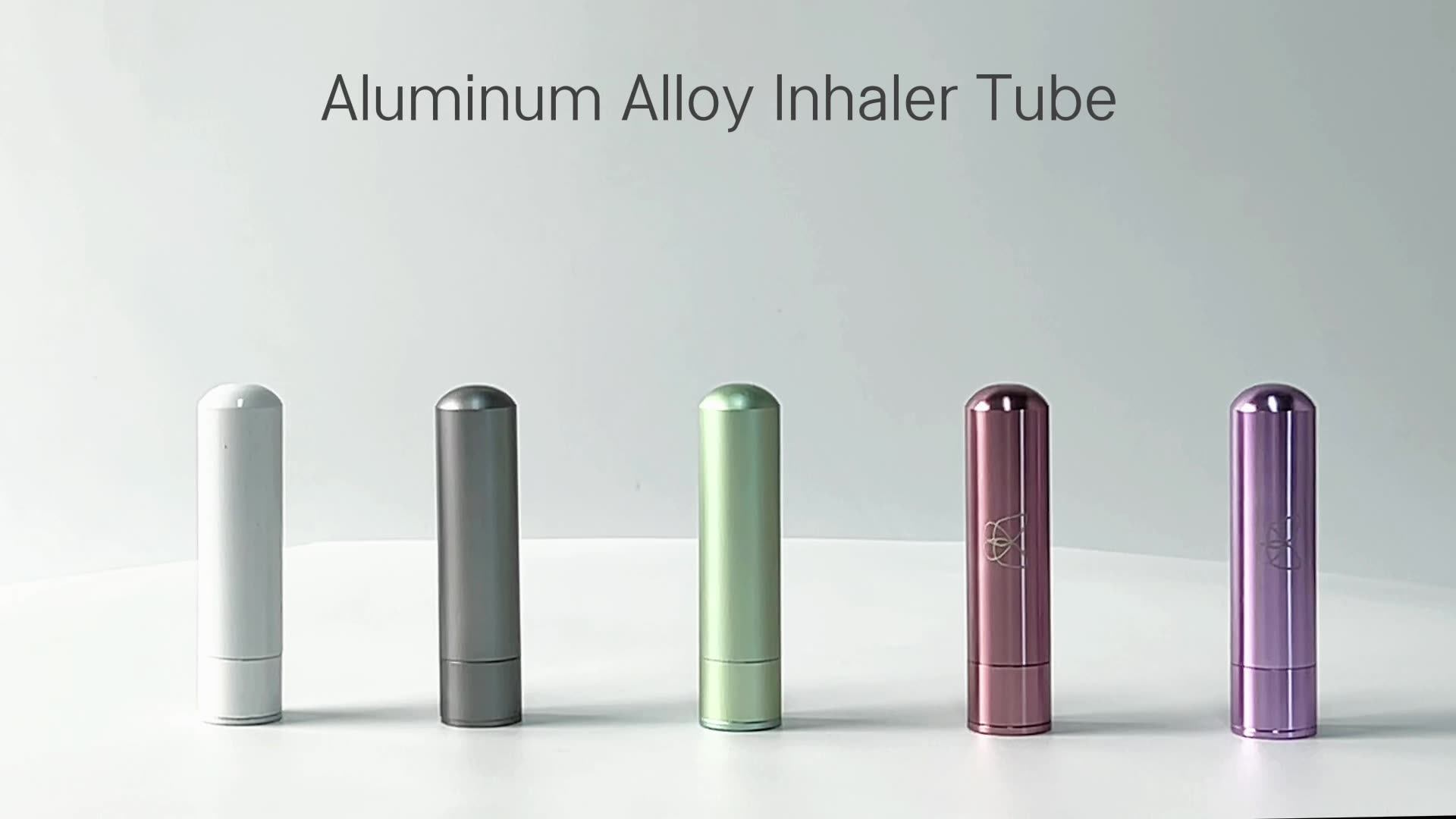 5ml New Type Full Aluminum Metal Aroma Inhaler With Wicks For Essential ...
