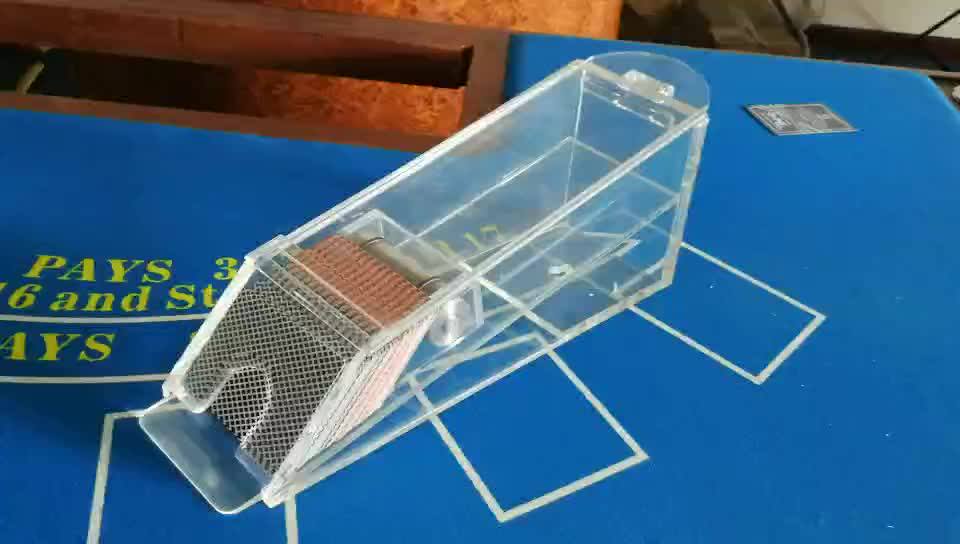 Casino Accessories Transparent Card Shoe Professional Dealer Holder ...