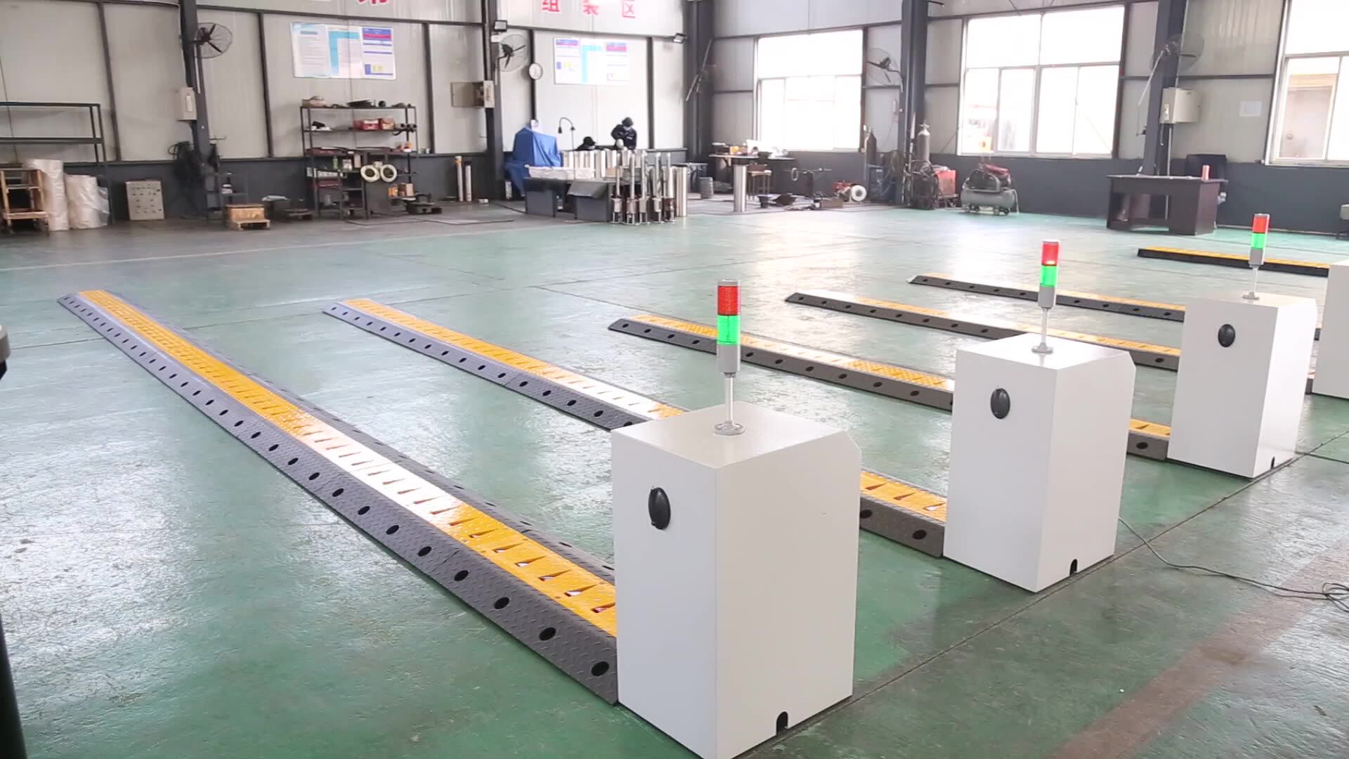 Security Vehicle Barrier Speed Bump Spikes Remote Control Hydraulic ...