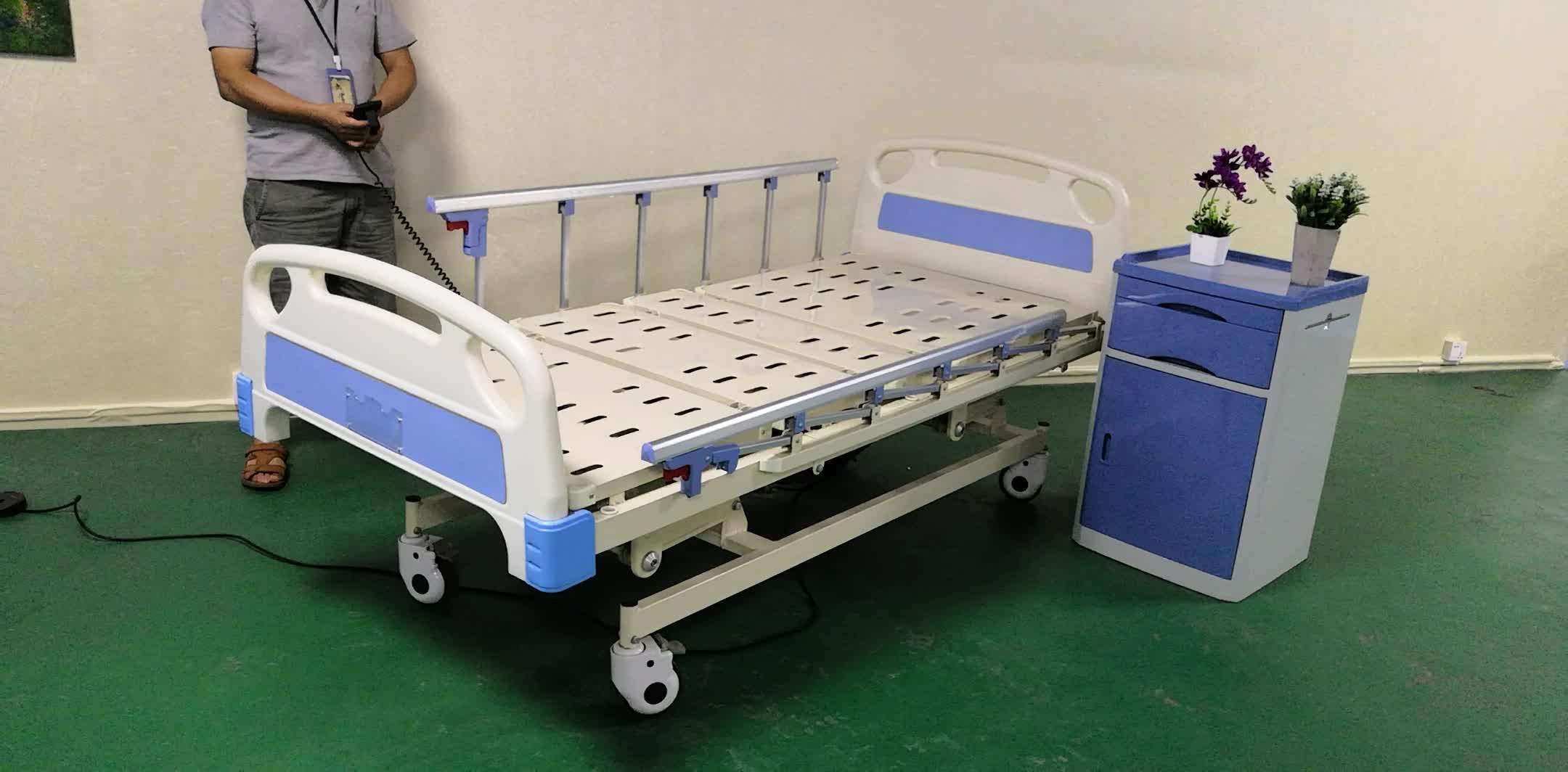 Timotion/linak Motors Hospital 3 Function Electric Medical Bed - Buy ...